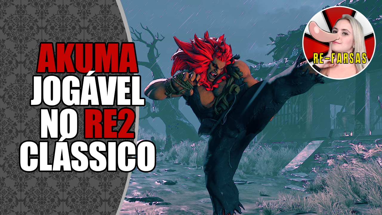 Akuma desbloqueável em RE2? (RE-Farsas) | Resident Evil Database